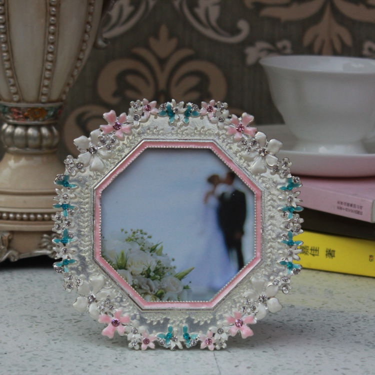 Hand Craft Garden Style Photo Frames/Mini Metal Photo Frame