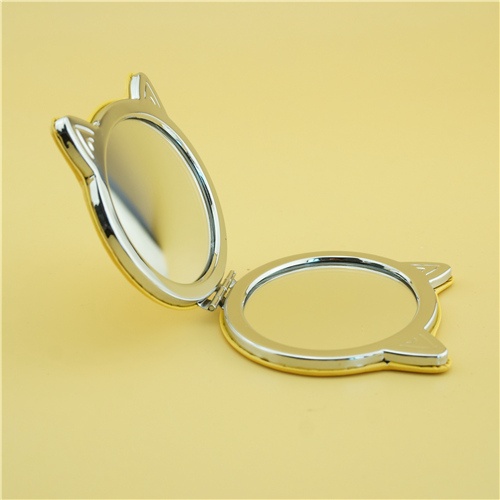 PU cute compact mirror/cartoon pocket mirror