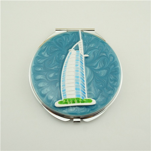 Metal double-sided compact mirror/Wholesale compact mirror