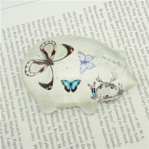 Crystal butterfly paperweight/Art glass paperweight