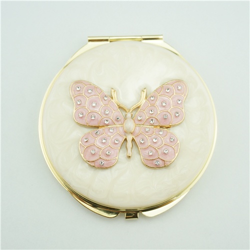 Bridesmaid compact mirror/Enamel compact mirror
