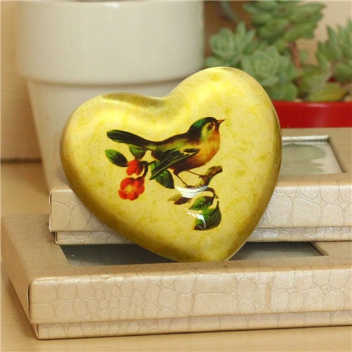 unique gifts glass paperweight gifts for her heart paperweight with ...